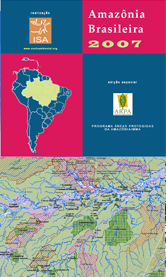 Mapa Amazônia Brasileira 2007 | WWF Brasil
